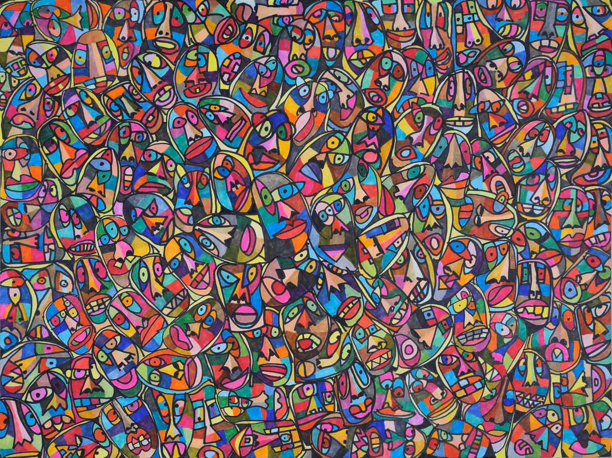 faces 23 - daniel haas art