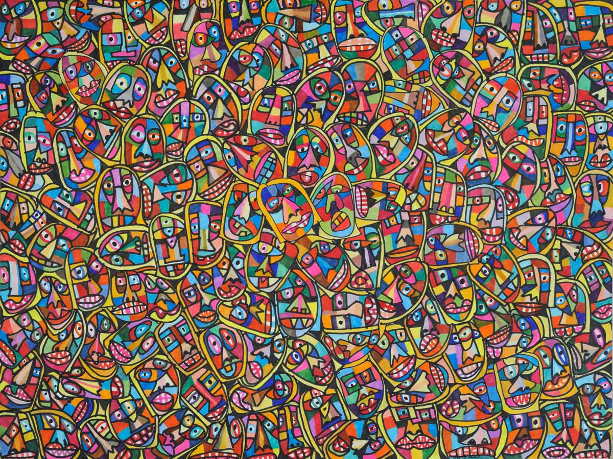 faces 23 - daniel haas art