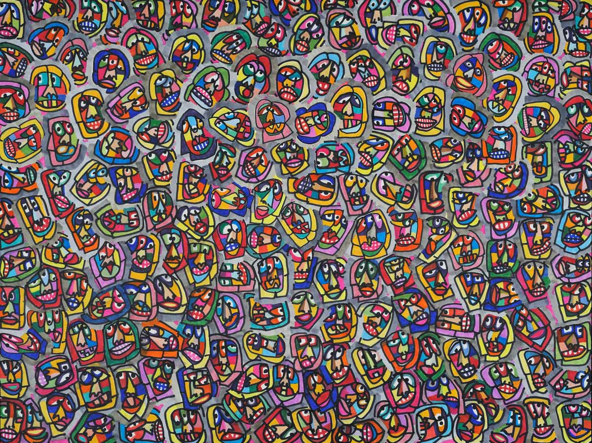 faces 23 - daniel haas art