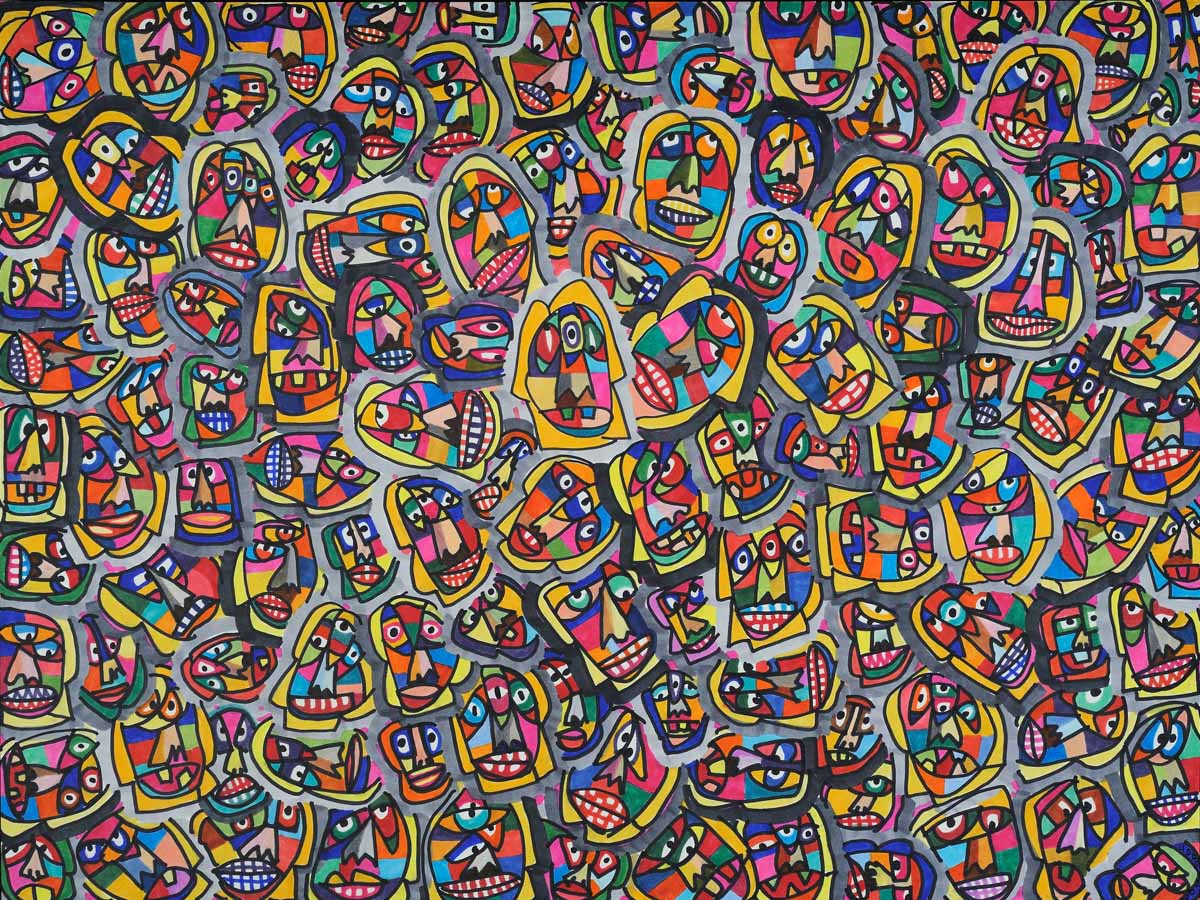 faces 23 - daniel haas art